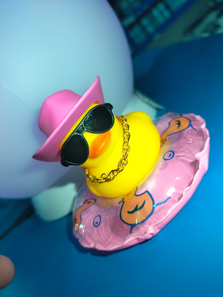 SET PATITO CON LENTES, SOMBRERO, COLLAR, INFLABLE – The Water Depot MX
